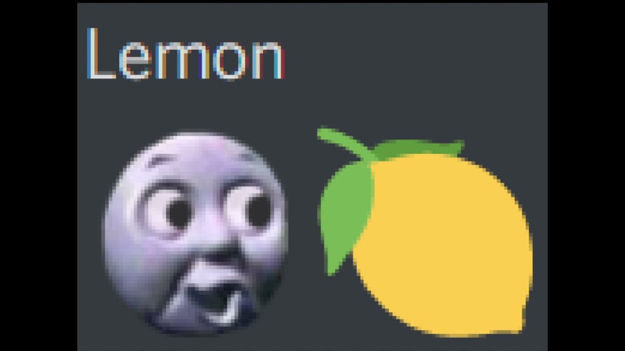 THOMAS EATS A LEMON - YouTube