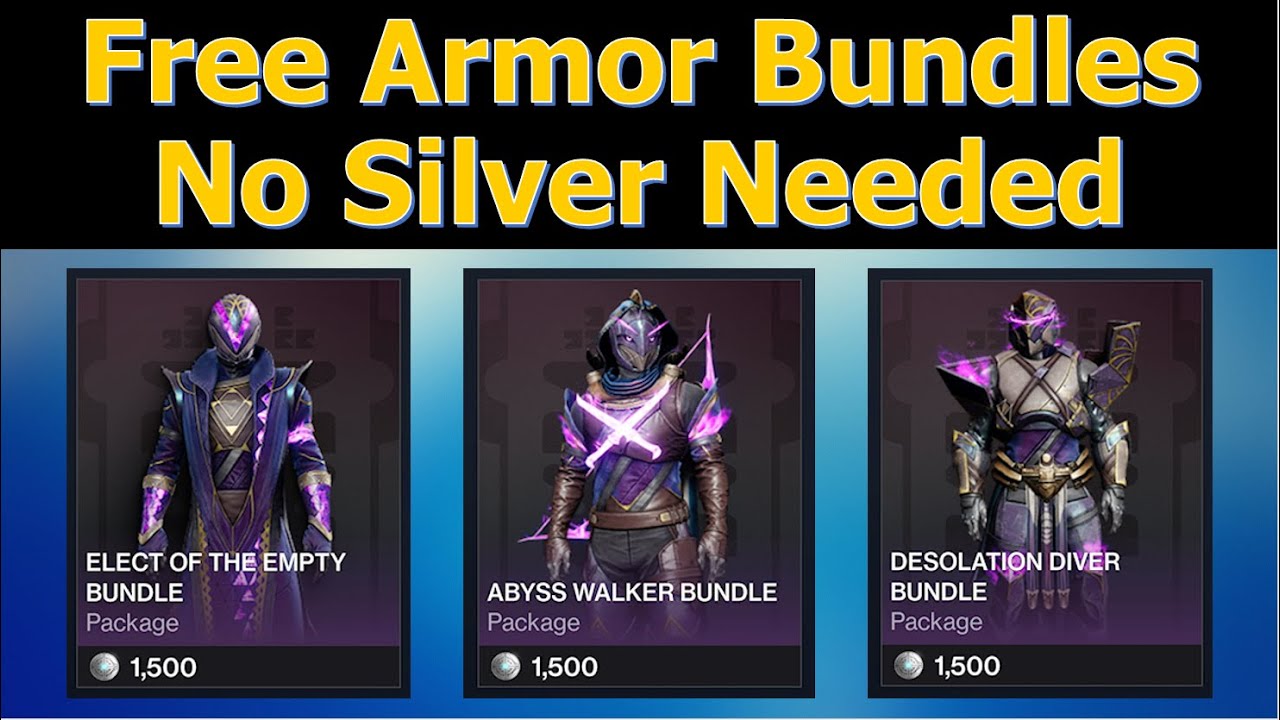 How to Get Eververse Armor Bundles for FREE (No Silver Needed ...