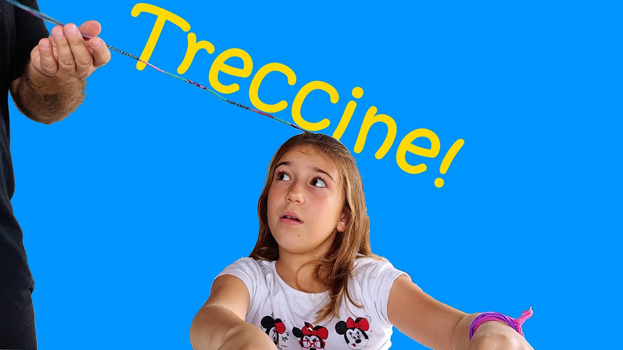 FACCIAMO le TRECCINE COLORATE ai CAPELLI in CASA COME QUELLE del MARE ...