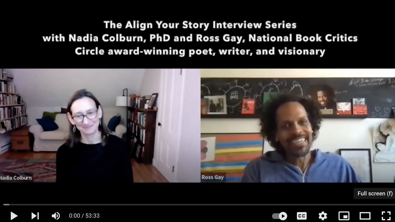 Ross Gay and Nadia Colburn interview - YouTube