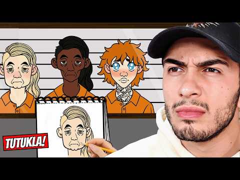 POLİSLER İÇİN ROBOT RESİM ÇİZİYORUM | SKETCHY INDIVIDUALS