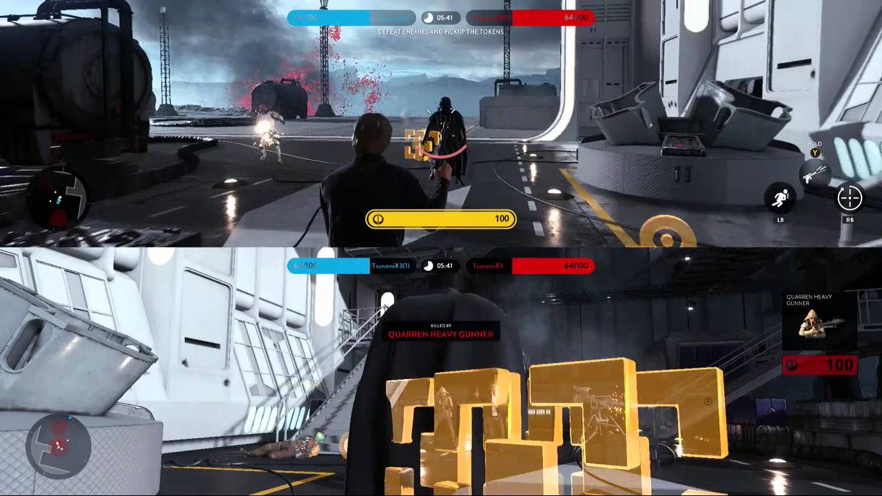 TvS | Star Wars Battlefront | # 4 | Vader vs Solo - YouTube