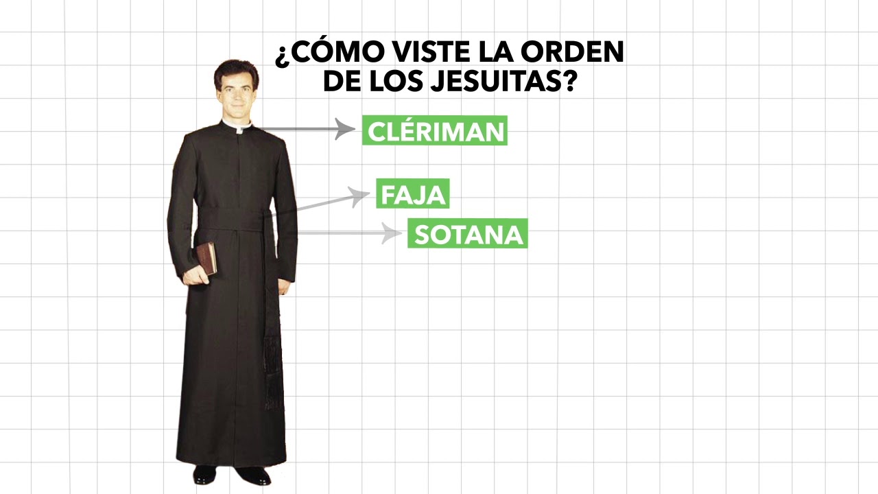 INDUMENTARIA DE ÓRDENES IV/¿CÓMO VISTE LA ORDEN DE JESUITAS?PALACIO DE ...
