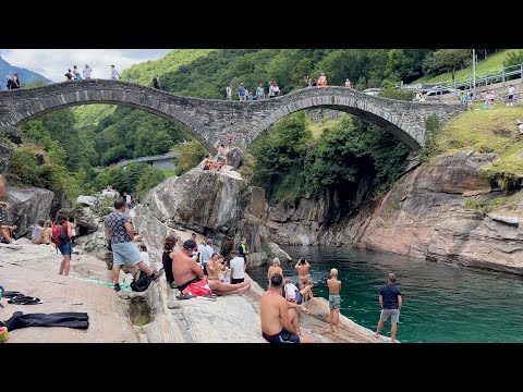 Extreme Jumping in Switzerland || Valley Verzasca 🇨🇭Switzerland Ticino  || Travel Guide