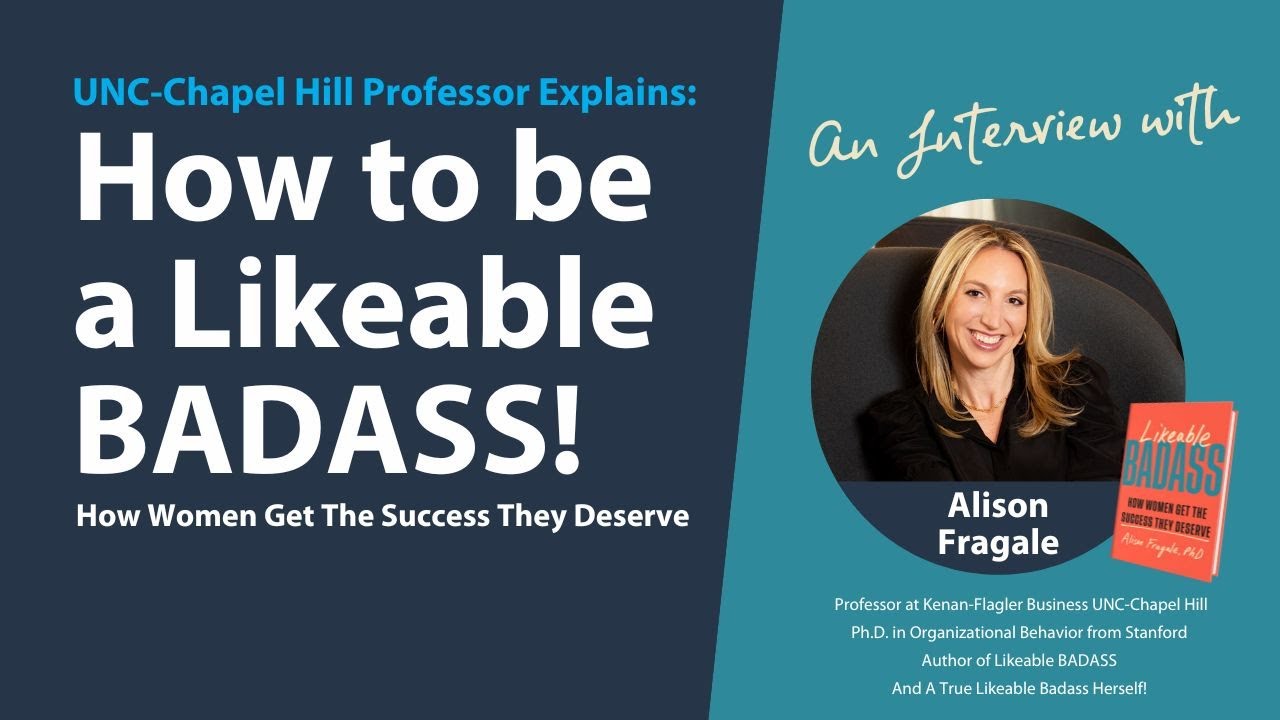 How to be a Likeable Badass! An Interview with Alison Fragale! - YouTube