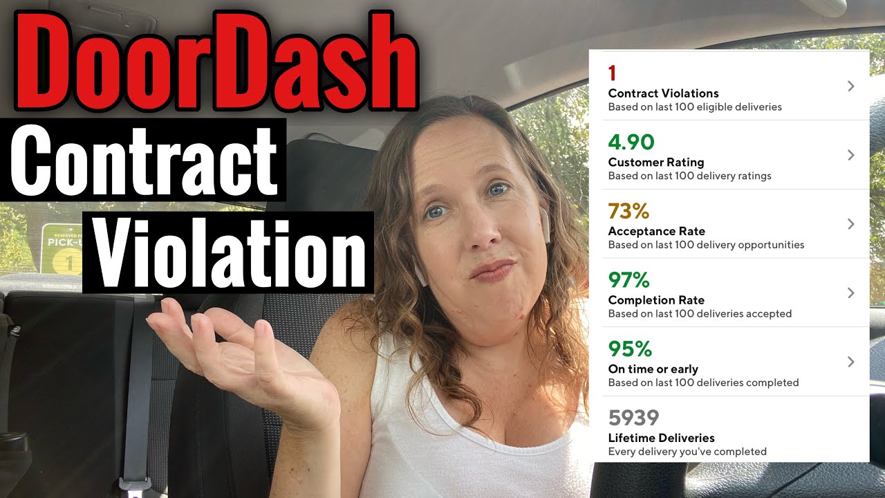 Doordash Contract Violation AGAIN!! - YouTube