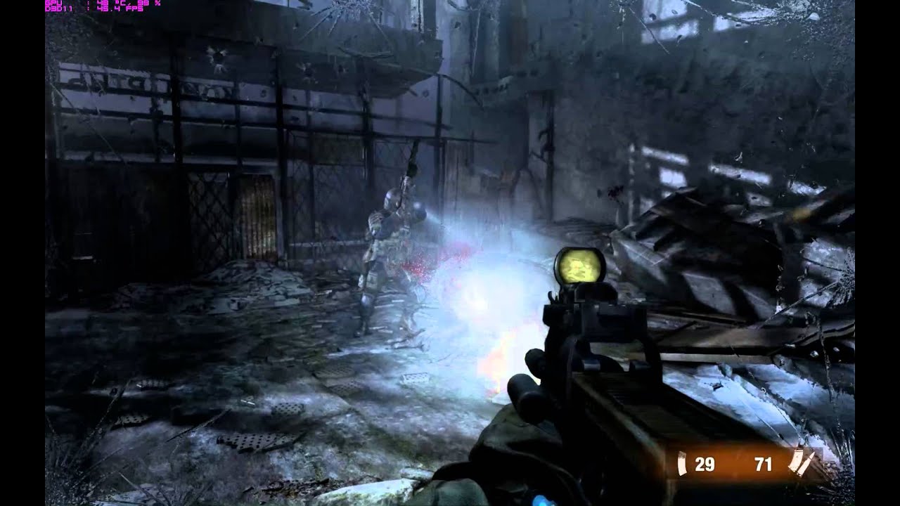 Metro 2033 Redux Gameplay - GTX 750 Ti - YouTube