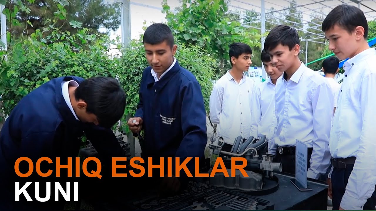 Bitiruvchilar Kasb-hunar maktablarida mehmon bo’lishdi - YouTube