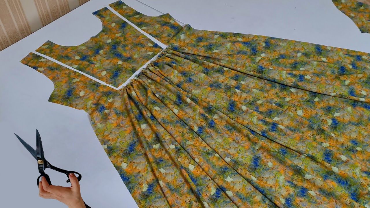 How to Easily sew a comfortable dress in 10 minutes ️You will be ...