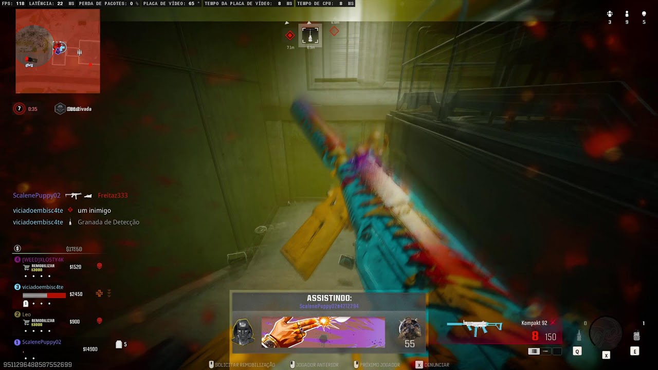 TESTE COD WARZONE 2K 60FPS - YouTube