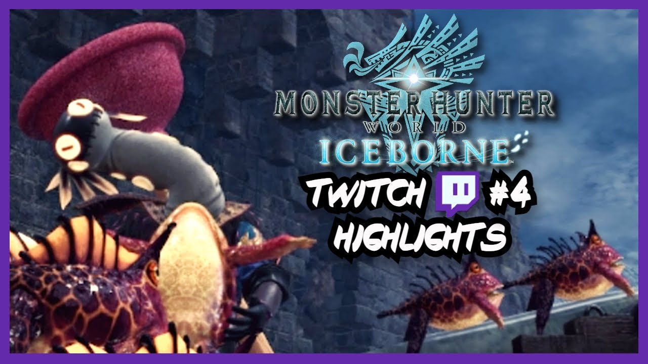 Wiggler Wonderland | Twitch Highlights #4 | Monster Hunter World ...