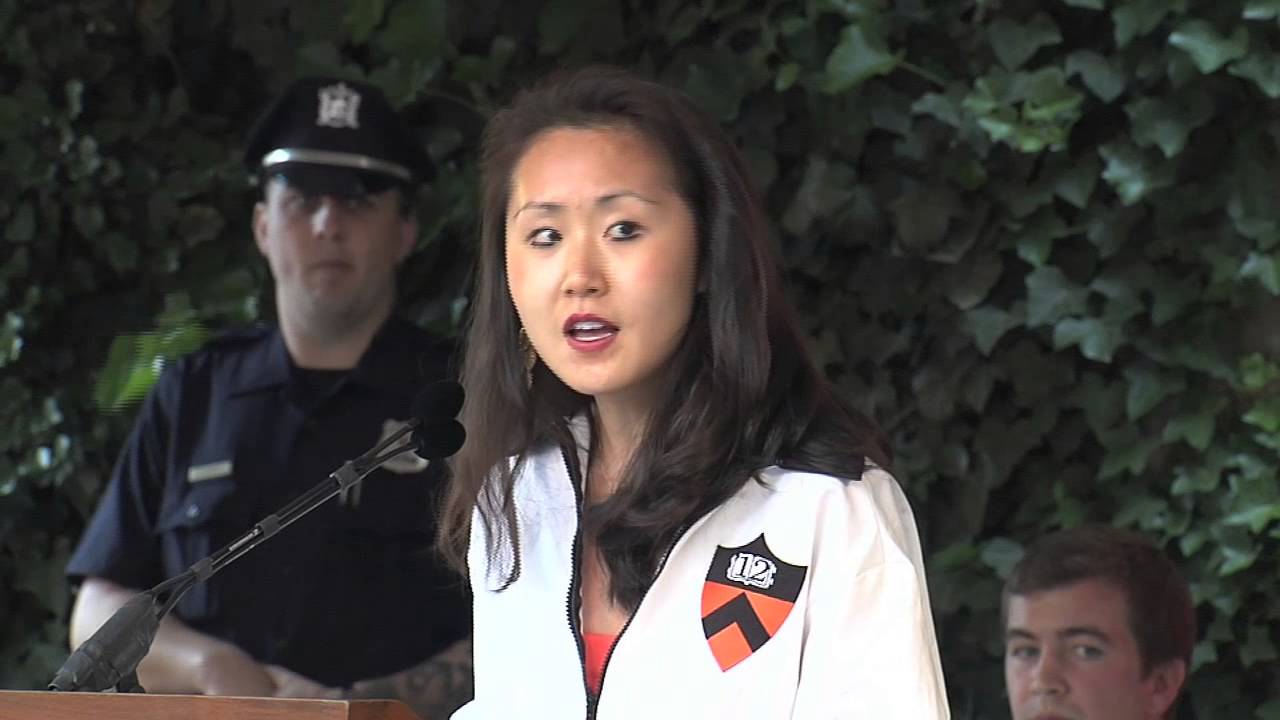 Lindy Li Speaks at Princeton University 2012 Graduation Ceremony - YouTube