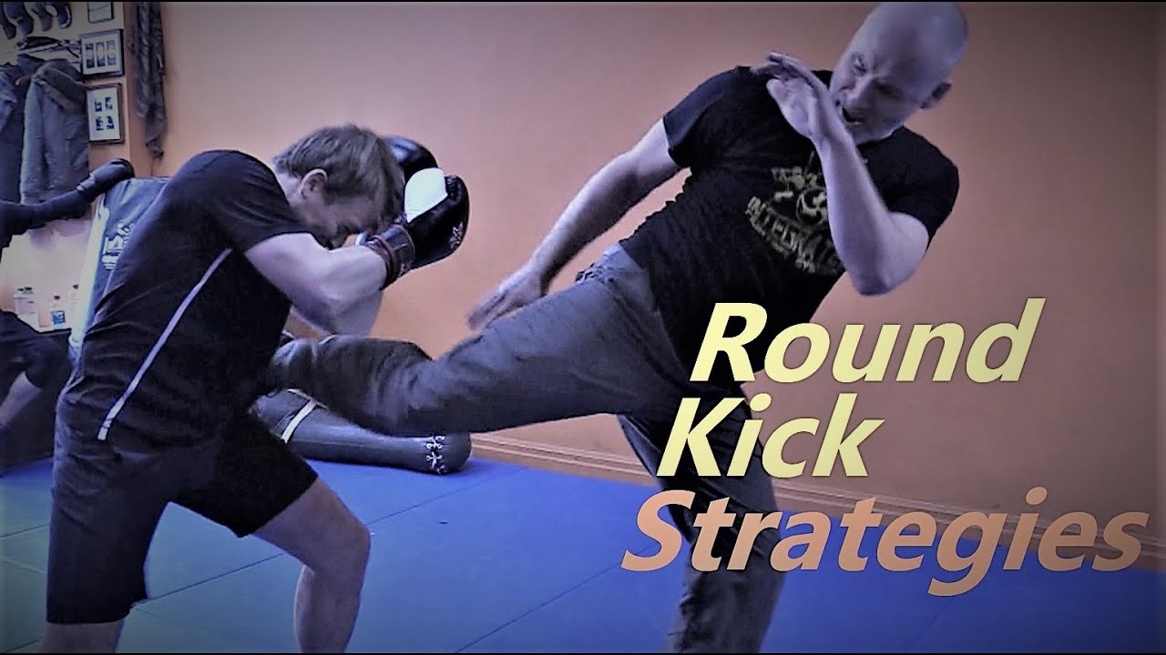 Round Kick Strategies - YouTube