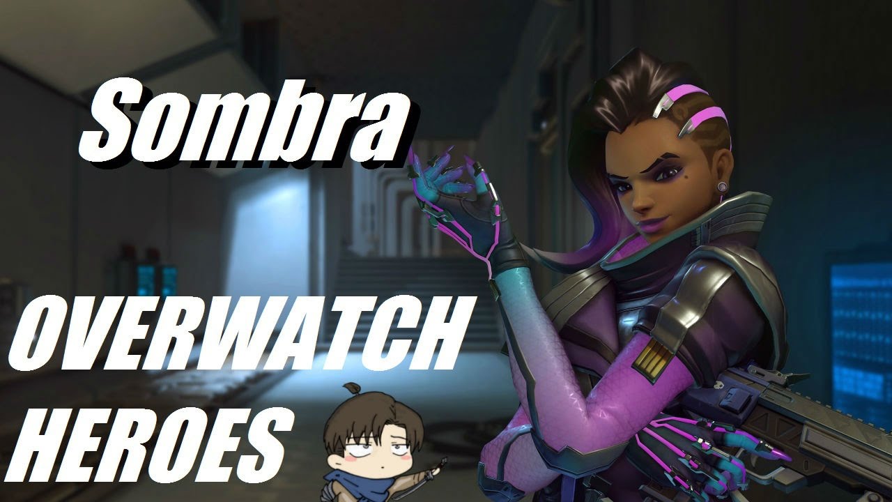 Overwatch heroes: Sombra, The Hacker womenz - YouTube