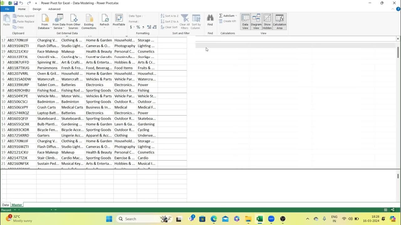 Power Pivot Data Modeling Multiple Lookups - YouTube
