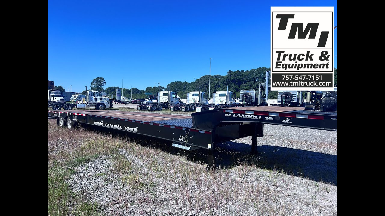 In stock ready to work Landoll 930 hydraulic tail trailer for sale ...