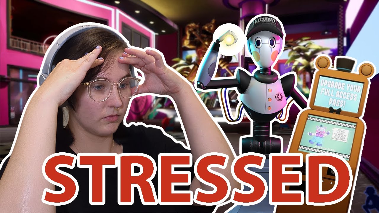 WHERE is the upgrade machine?! - Noob Plays FNAF: Security breach part ...