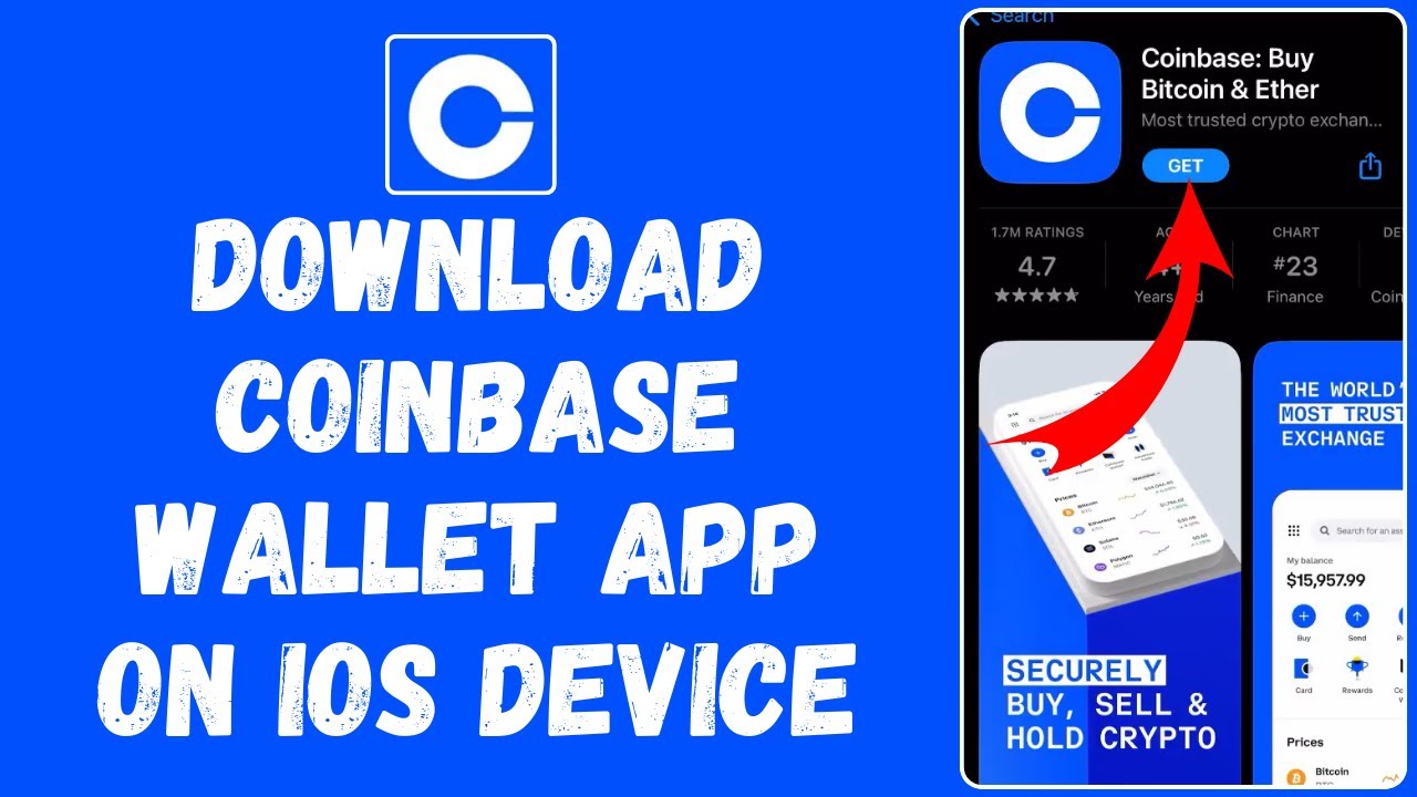 How to Download Coinbase Wallet App on IOS Device - YouTube