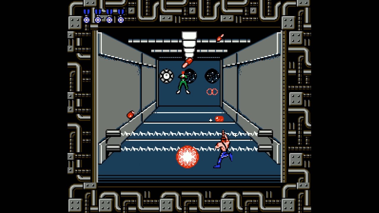 Contra Revenge of the Red Falcon (Deathless) - Stage 4 (NES Contra Hack ...