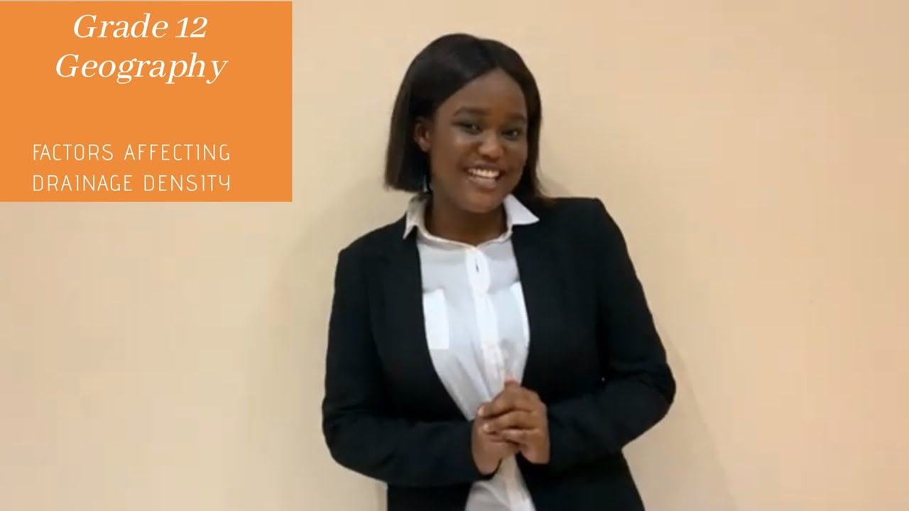Grade 12 Geography - Infiltration, runoff and drainage density - YouTube