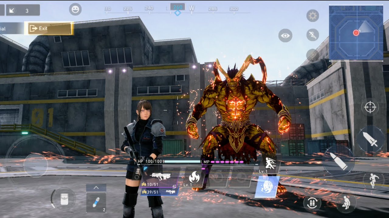 FFVII The First Soldier First Gameplay High Graphics Android / IOS ...