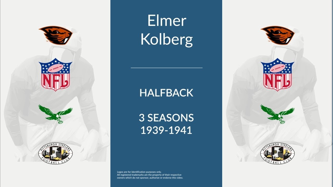 Elmer Kolberg: Football Halfback, End, Center, and Fullback - YouTube