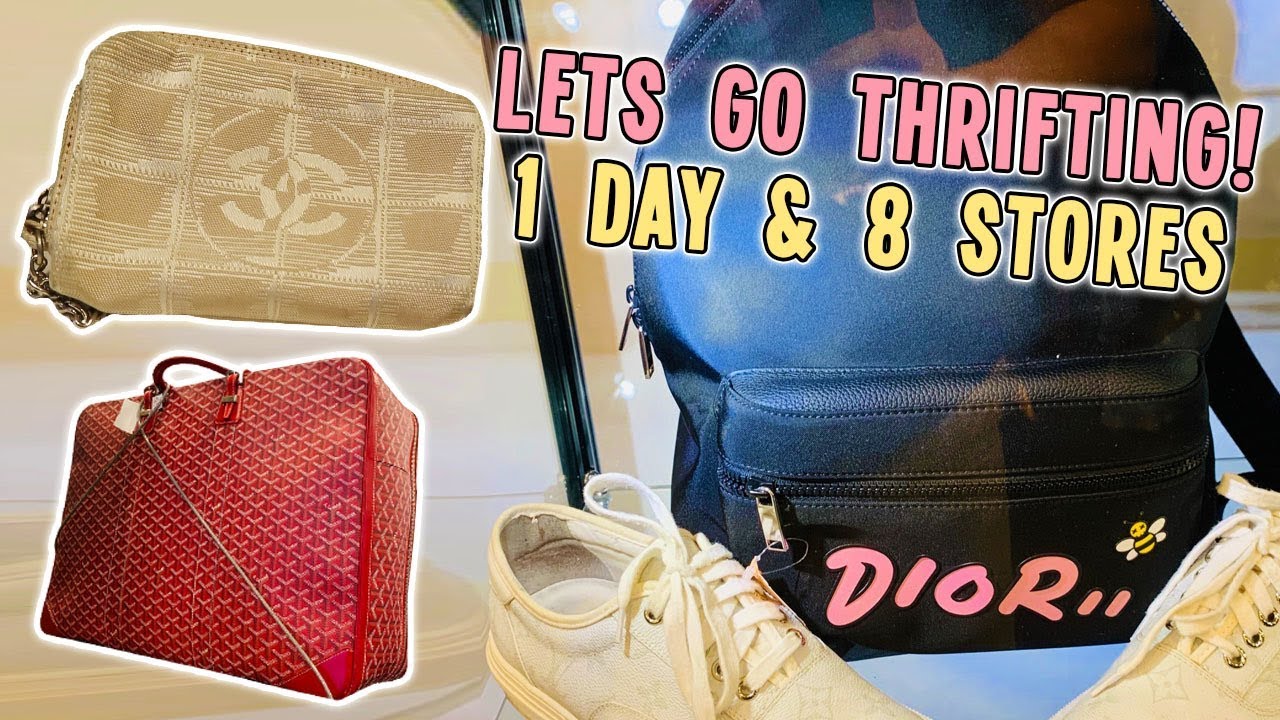 LETS GO THRIFTING | 1 DAY & 8 STORES | GOODWILL HUNTING S2.E64 - YouTube