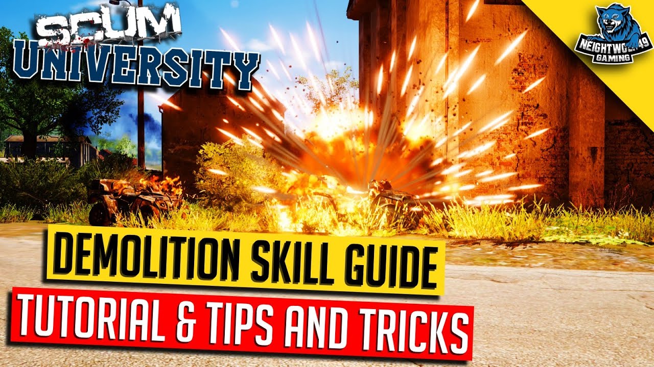 SCUM Demolition Skill: Guide to Explosive Traps in SCUM [SCUM Tutorial ...