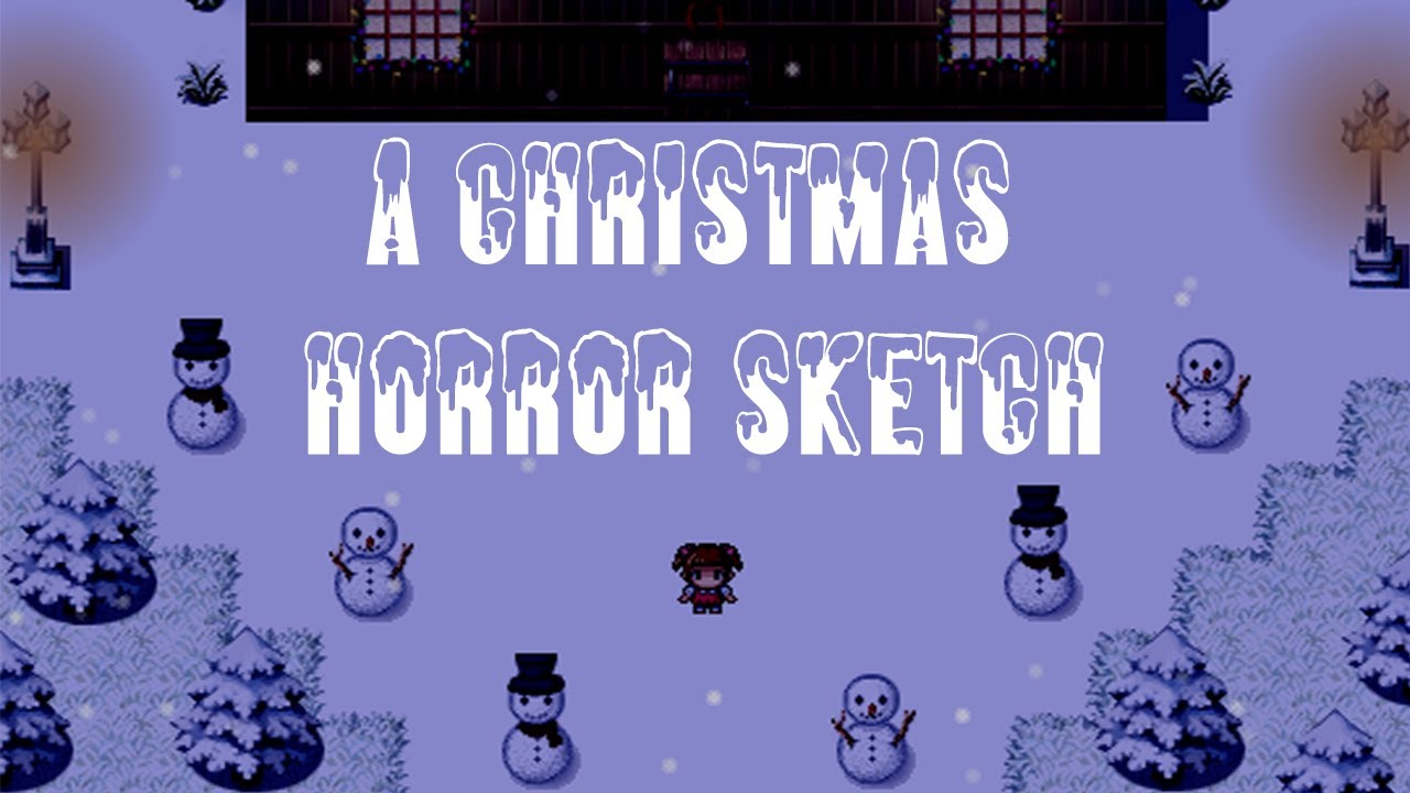 A Christmas Horror Sketch - RPG Maker - YouTube