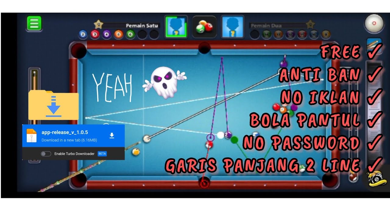 8 BALL POOL || FINAL IN BARCELONA TURNAMEN || CHEAT 8 BALL POOL || AIM ...