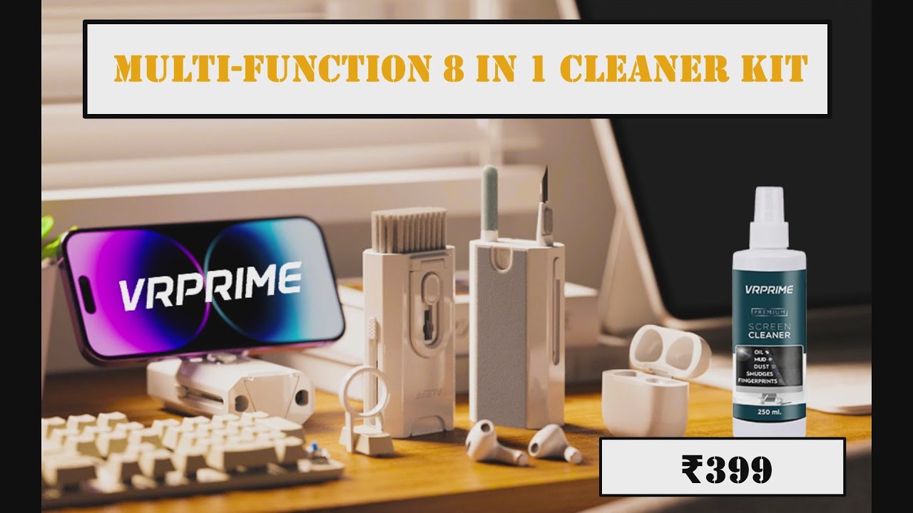 Gadget Cleaning Kit: EasyClean #technology - YouTube