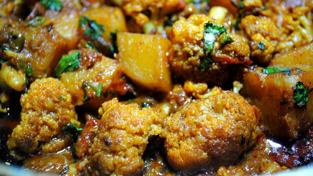Aloo Gobi Recipe | Aloo Gobi Ki Sabzi | Potato Cauliflower Curry - YouTube