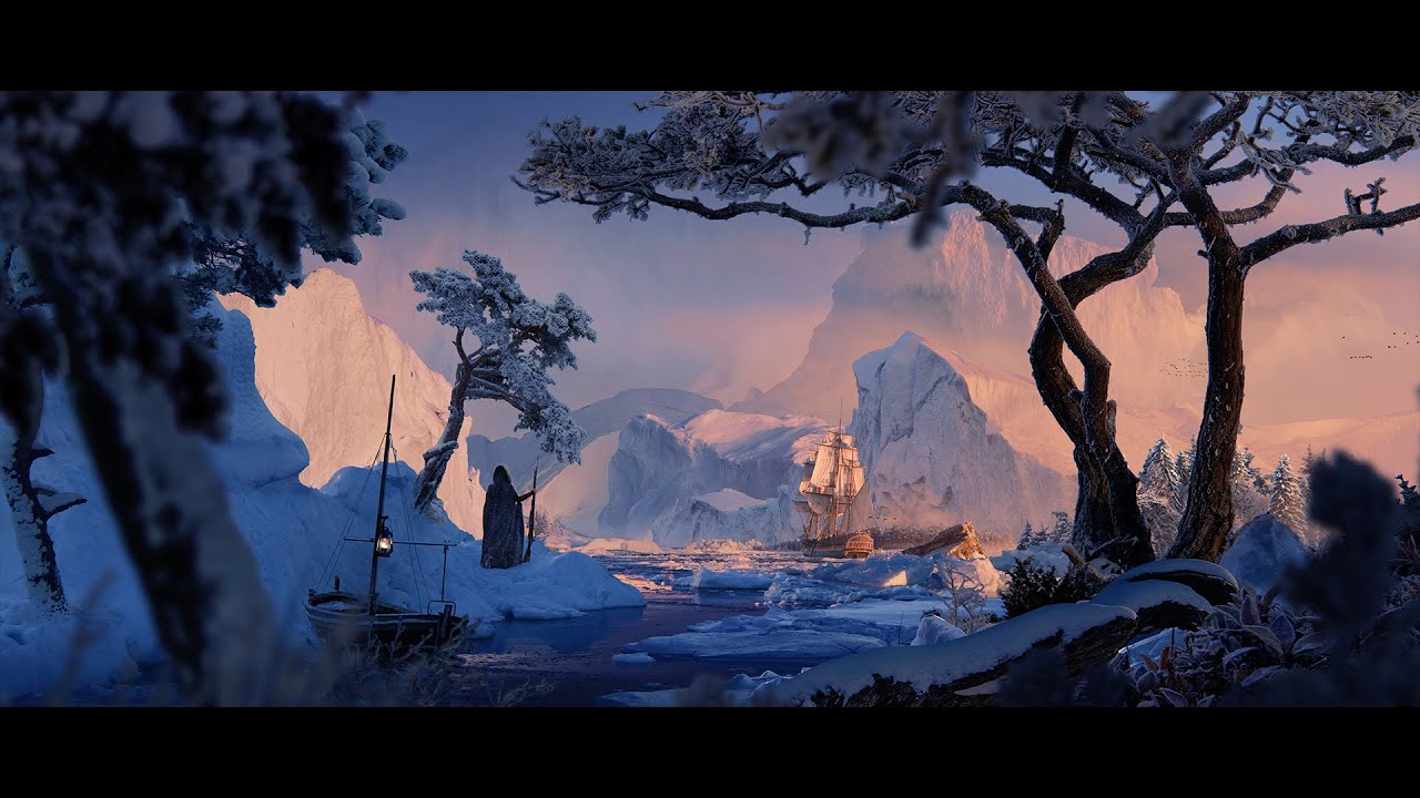 Frozen world - making of - YouTube