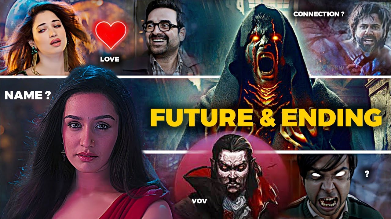 STREE 2 Post + Ending Explained | Stree 3 Theories ? | Vampires vs ...