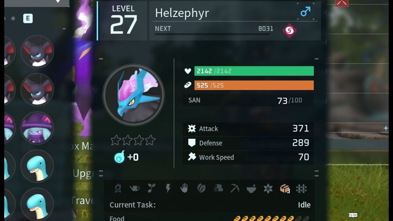 Palworld│ Helzephyr - Best ( single task ) Hauler Pal ( mid game ...