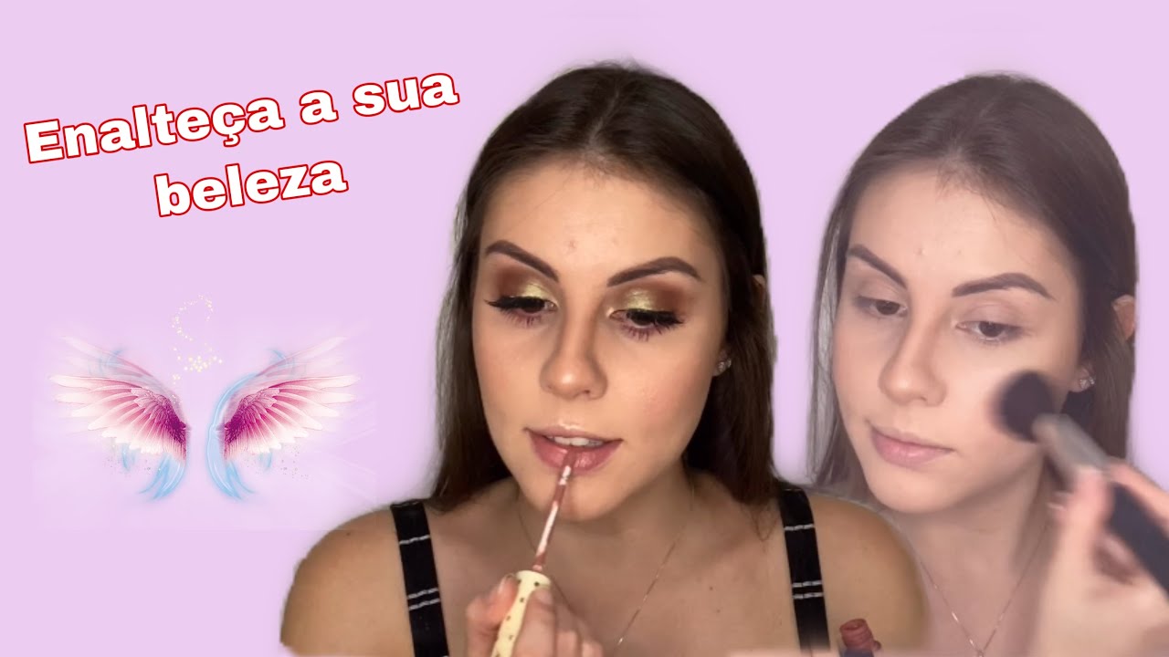 MAKE de ARRASAR pra TE DEIXAR MAIS LINDA AINDA - YouTube