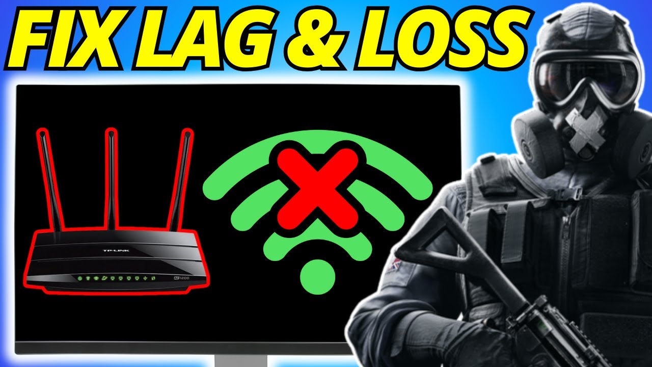 Fix Packet Loss, High Ping, Lag Spikes on Rainbow Six Siege - YouTube