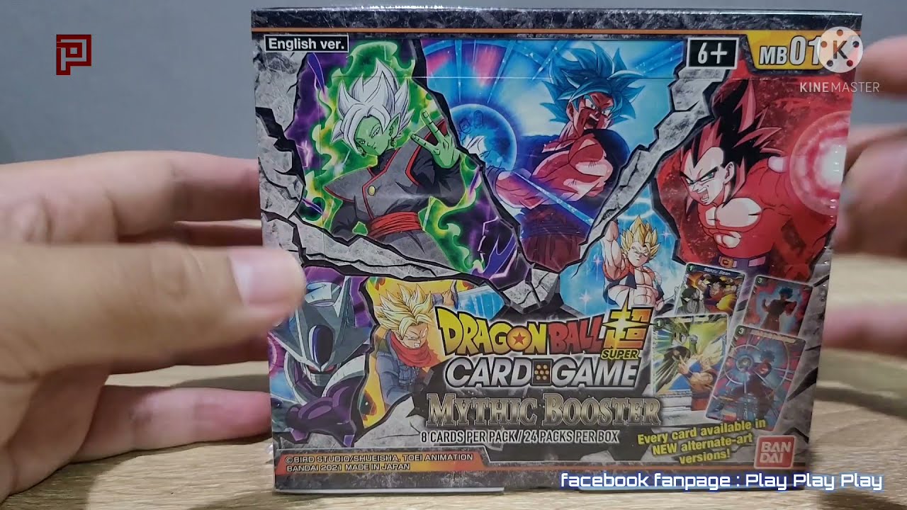 ep1 Dragon Ball Super Card Game - Mythic Booster (MB01) Booster Box ...