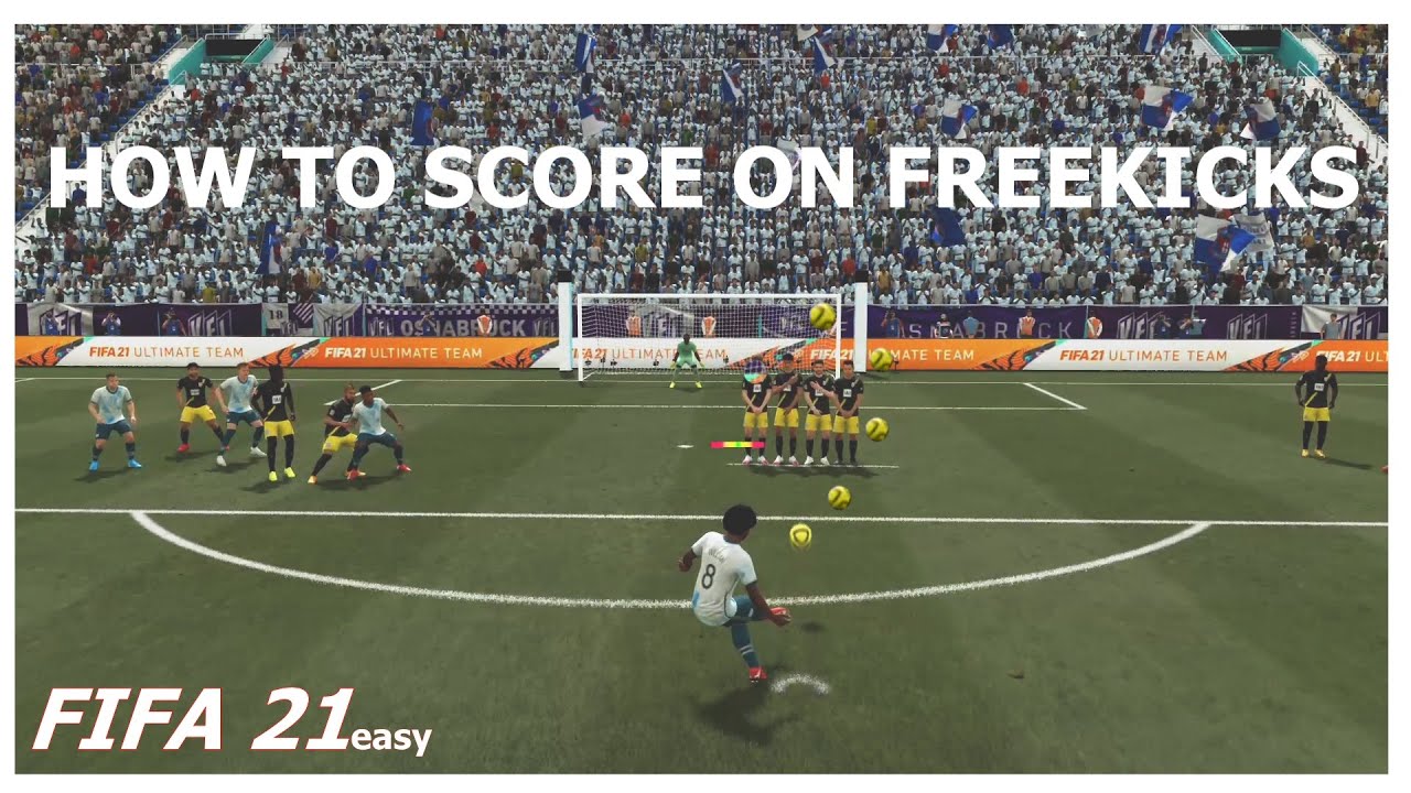 FIFA 21 Free kick TUTORIAL - HOW to score on EVERY FREEKICK with ...
