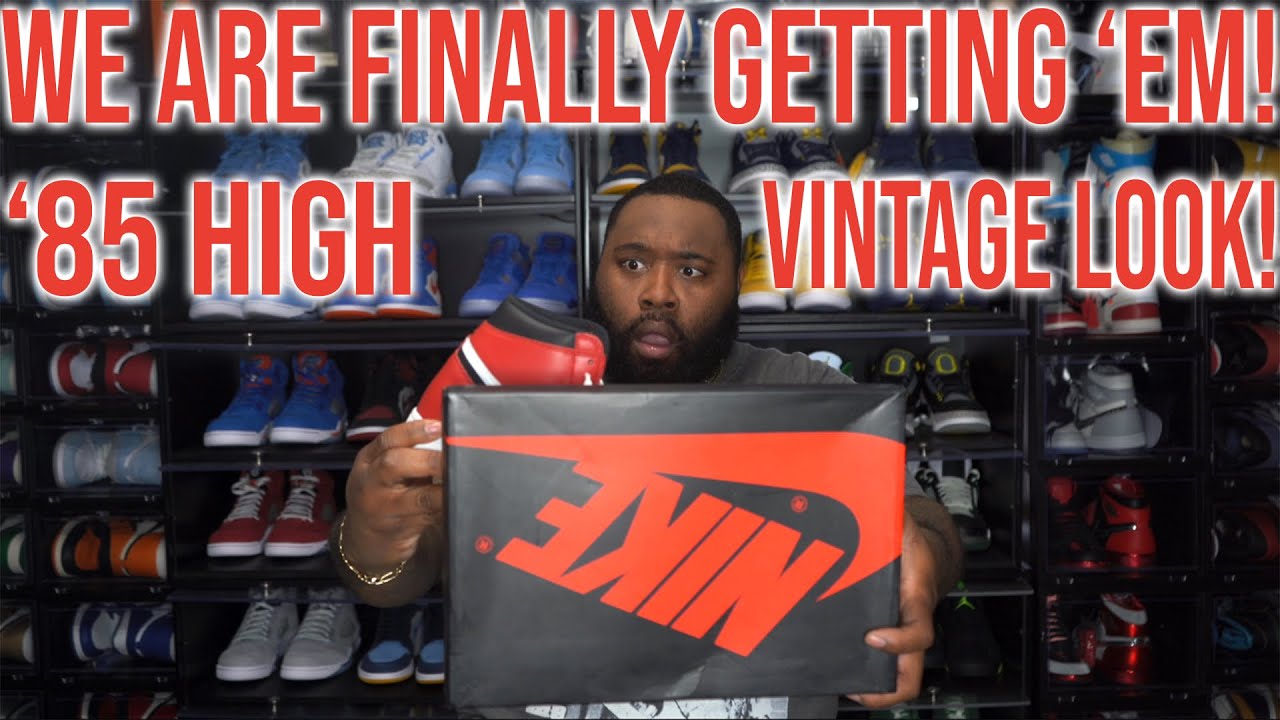 FINALLY GETTING THE AIR JORDAN 1 SNEAKER WE’VE BEEN WAITING FOR YEARS ...