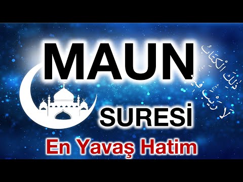 Maun suresi / eraeytellezi
