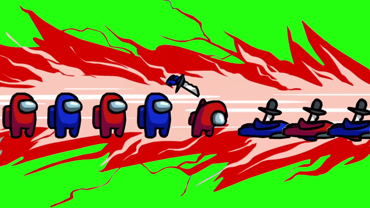 Among Us Kill interception loop Green Screen - YouTube