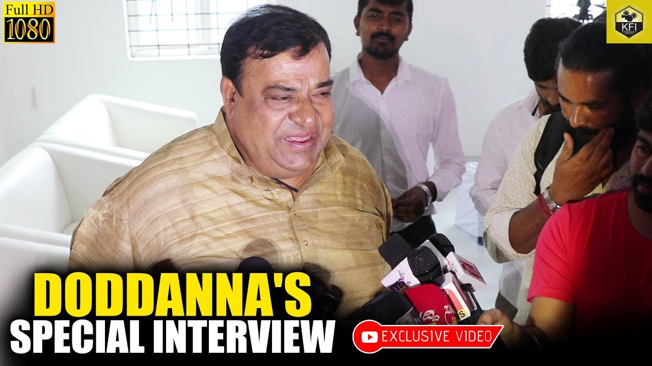 Doddanna's Special Interview | Actor Doddanna Latest | Karnataka Artist ...