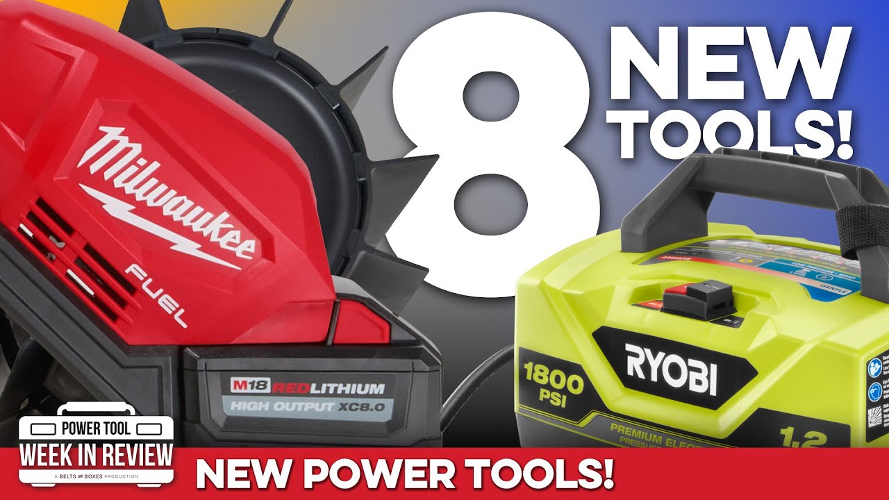 BREAKING! 8 New Power Tools ANNOUNCED on the SAME DAY! Let's GO! - YouTube
