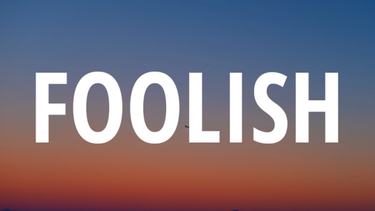 AJ Mitchell - Foolish (Lyrics) - YouTube