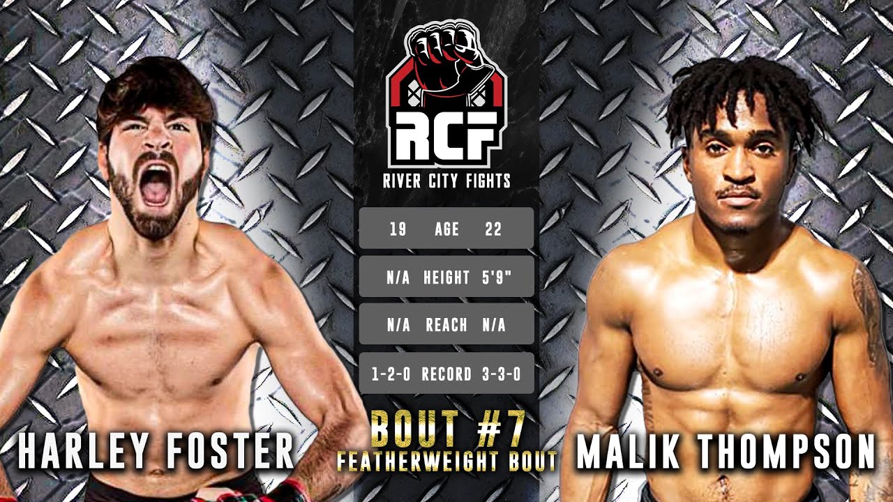RCF01 Harley Foster Vs Malik Thompson - YouTube