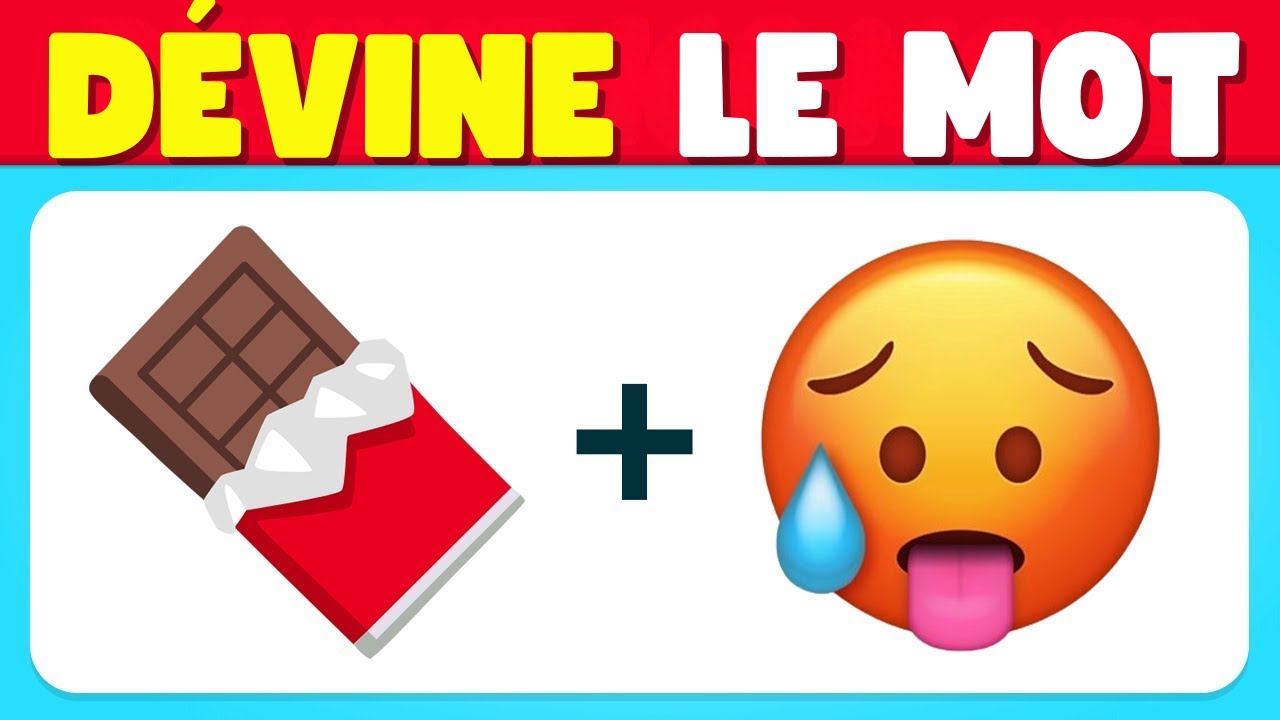 DEVINE 21 MOTS EN ÉMOJIS 🍿 | QUIZ ÉMOJI 2024 - YouTube