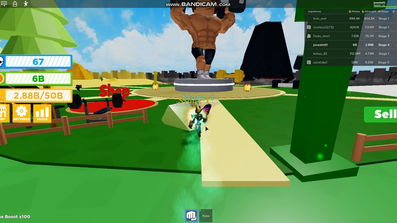 roblox-big lifting simulator - YouTube
