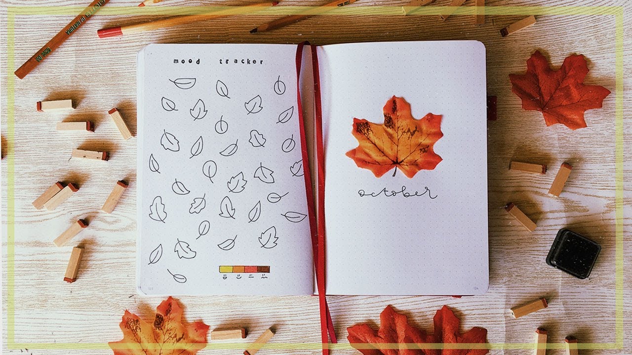 bullet journal // ottobre 2O2O 🐿🌰 plan with me - YouTube