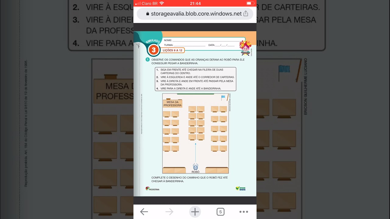 Aprova Brasil Matematica 7 Ano - RETOEDU
